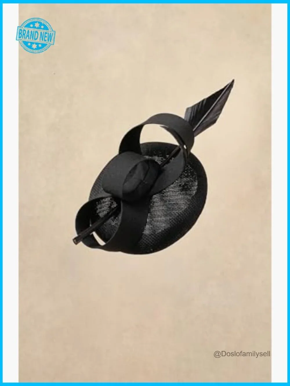 Accessories | Fascinator Hat With Feathers Derby Pillbox Wedding Tea ...